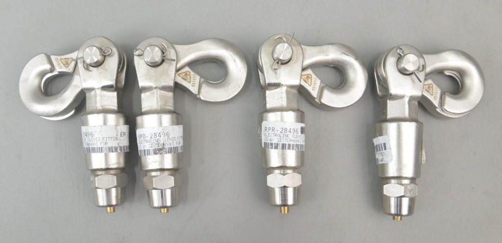Lot of 4 Electroline Clevis Fittings with Sister Hooks 7/16 – Rhino ...