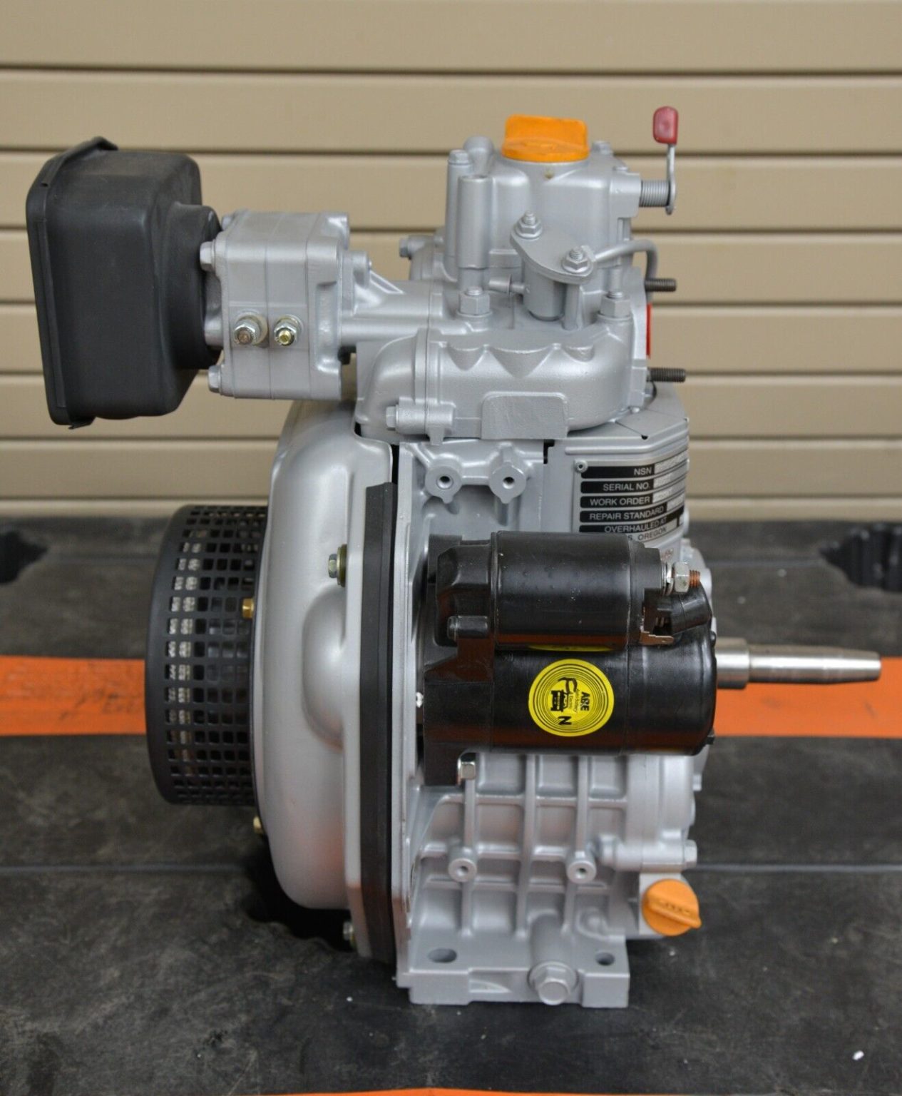 Overhauled Yanmar L-70 Diesel Engine PN 98-19513 For Generator MEP-831A ...