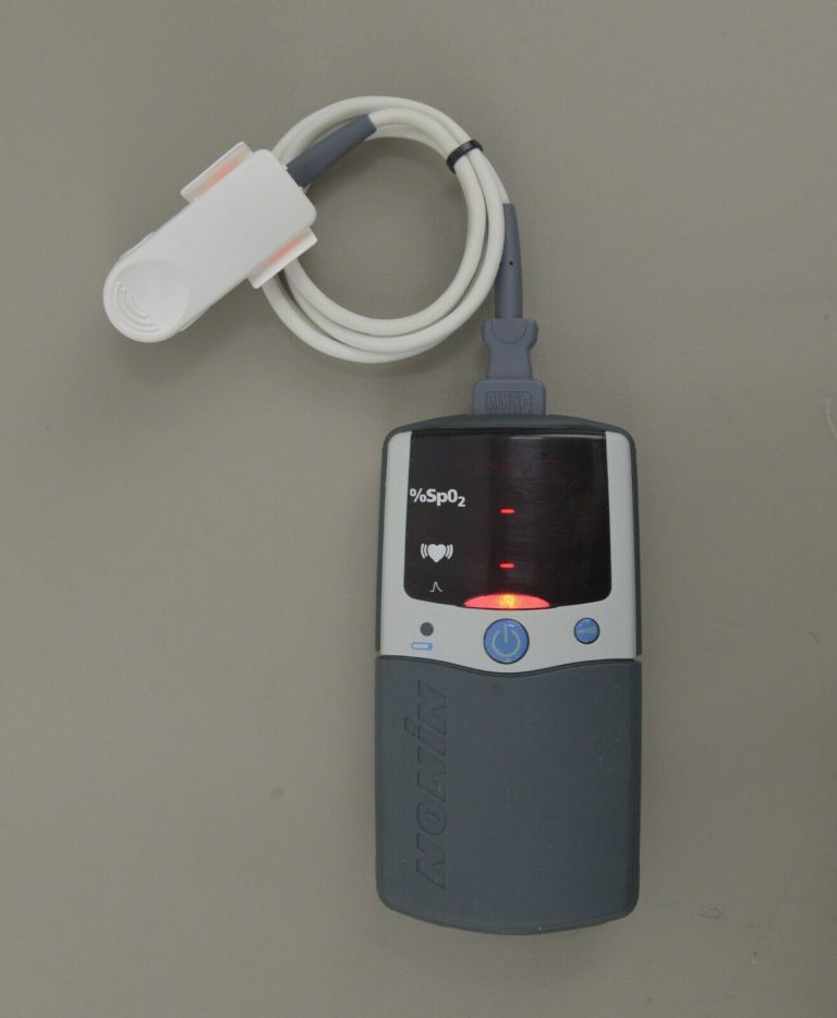 Nonin Medical Model 2500 SpO2 Pulse Oximeter Monitor w Masimo SpO2 ...