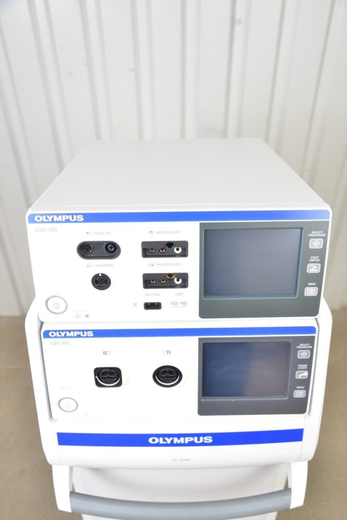 Olympus ESG-400, USG-400, TC-E400 Electrosurgical System W/Bipolar ...