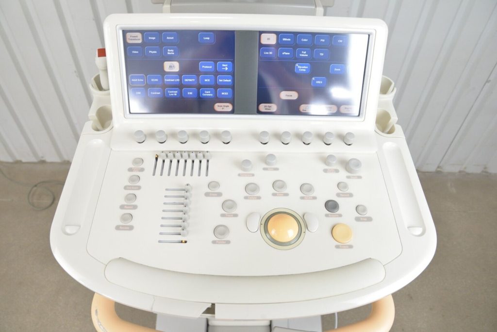 Philips IE33 Diagnostic Imaging System 8500-0082 W/ Philips X5-1 Matrix ...