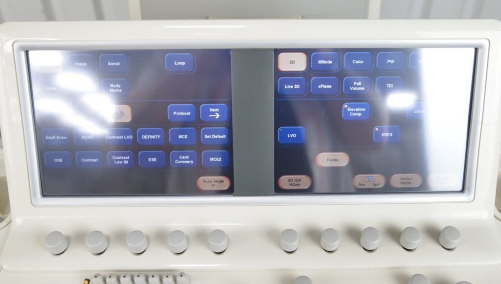 Philips IE33 Diagnostic Imaging System 8500-0082 W/ Philips X5-1 Matrix ...