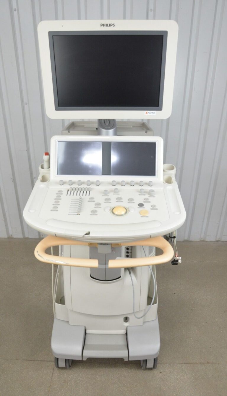 Philips IE33 Diagnostic Imaging System 8500-0082 W/ Philips X5-1 Matrix ...
