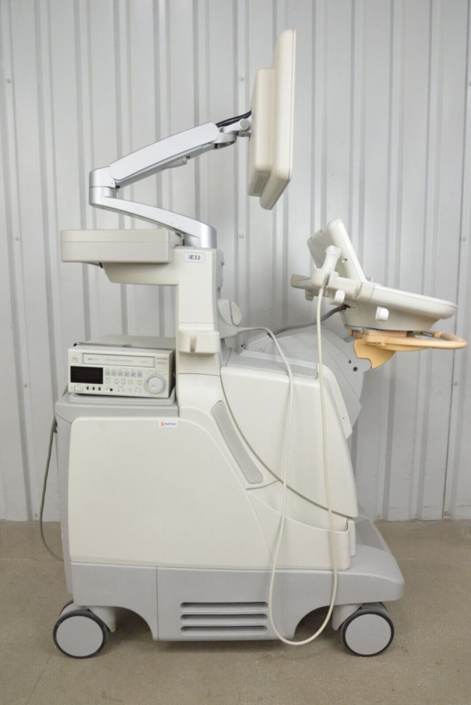 Philips IE33 Diagnostic Imaging System 8500-0082 W/ Philips X5-1 Matrix ...