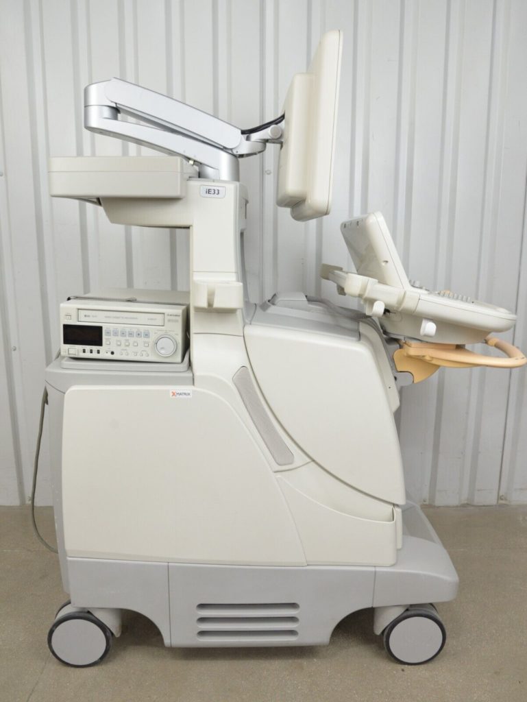 Philips IE33 Diagnostic Imaging System 8500-0082 W/ Philips X5-1 Matrix ...