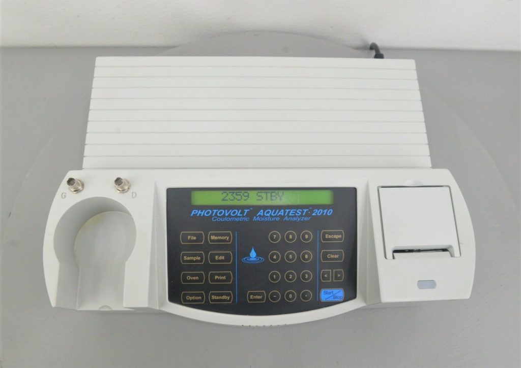 Photovolt Aquatest 2010 Coulometric Moisture Analyzer – Rhino Trade LLC