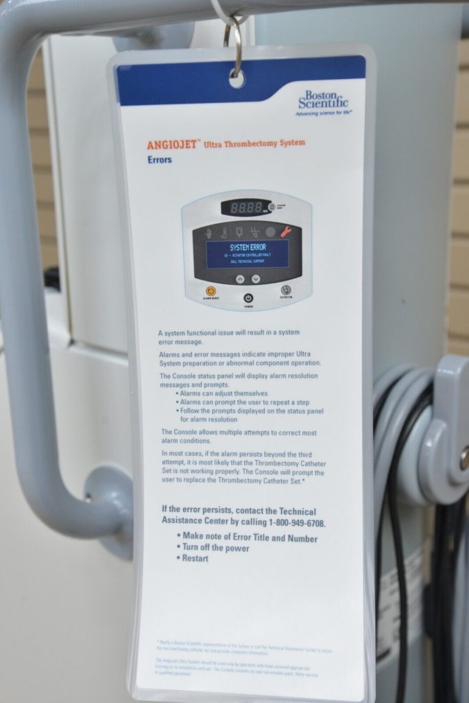 Possis AngioJet 5000A Ultra Thrombectomy System Console w/ Foot Pedal ...