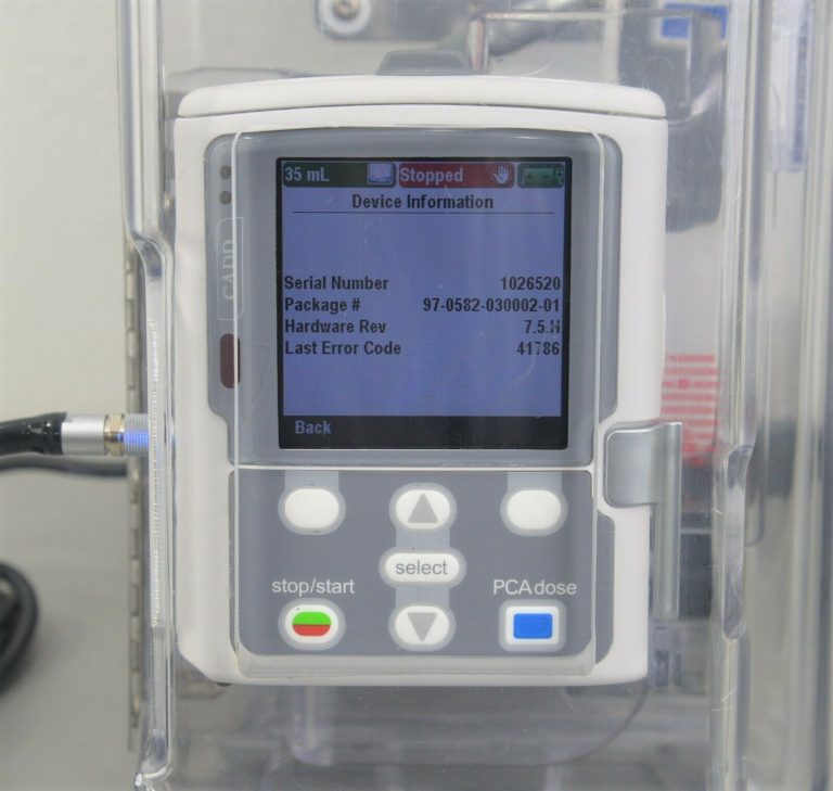 Smiths Medical CADD Solis 2110 Ambulatory Infusion System w Bolus ...