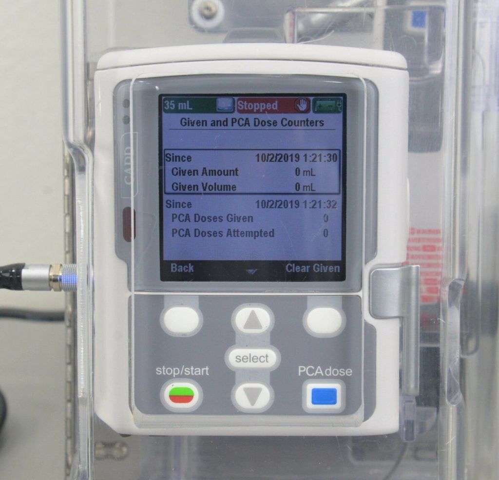 Smiths Medical CADD Solis 2110 Ambulatory Infusion System w Bolus ...