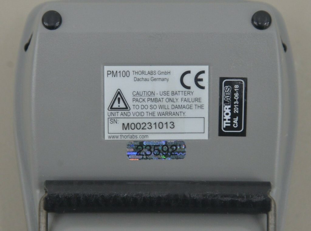 Thorlabs Power Meter