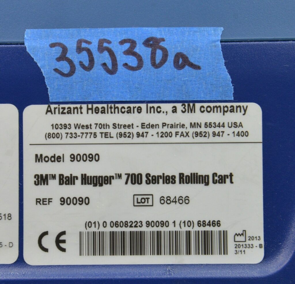 3M Bair Hugger 700 Series Rolling Cart 90090 – Rhino Trade LLC