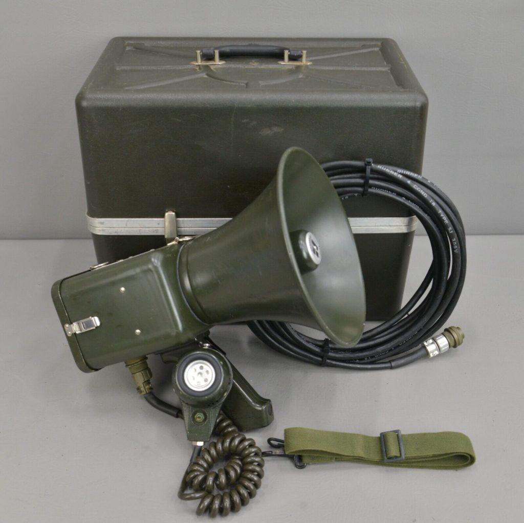 Barrett AN/PIQ-5 Military Speaker Amplifier A Unit of Public Address ...