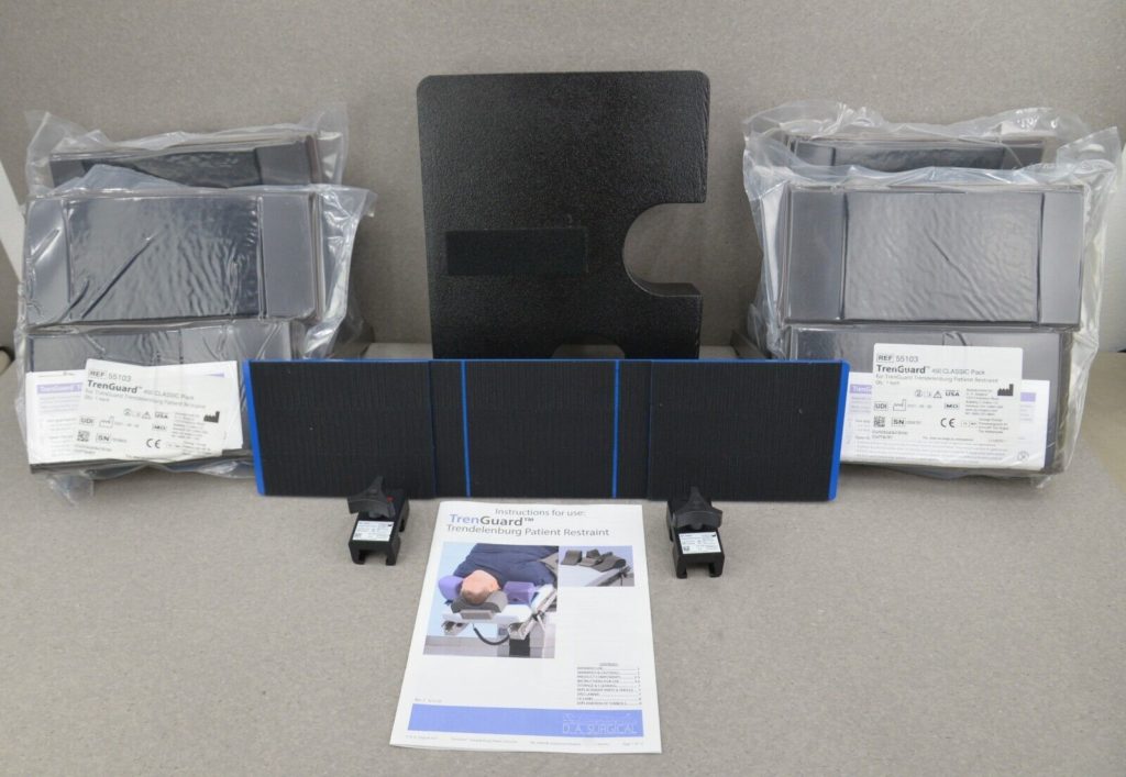 D.A Surgical TrenGuard Trendelenburg Patient Restraint Frame W/ 450 ...