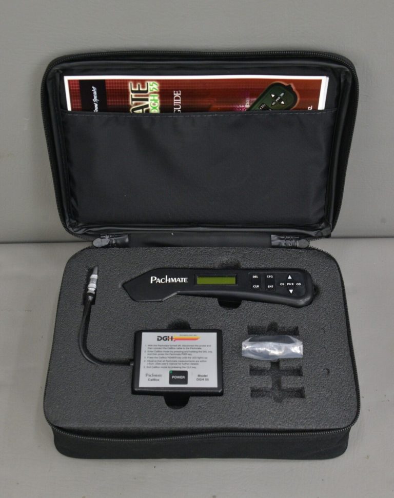 DGH Technology DGH 55 Pachmate Digital Ultrasonic Pachymeter w/ CalBox ...