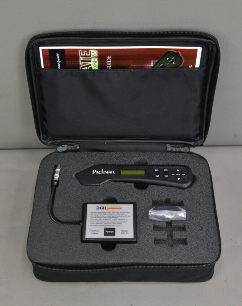 DGH Technology DGH 55 Pachmate Digital Ultrasonic Pachymeter w/ CalBox & Case – Rhino Trade LLC