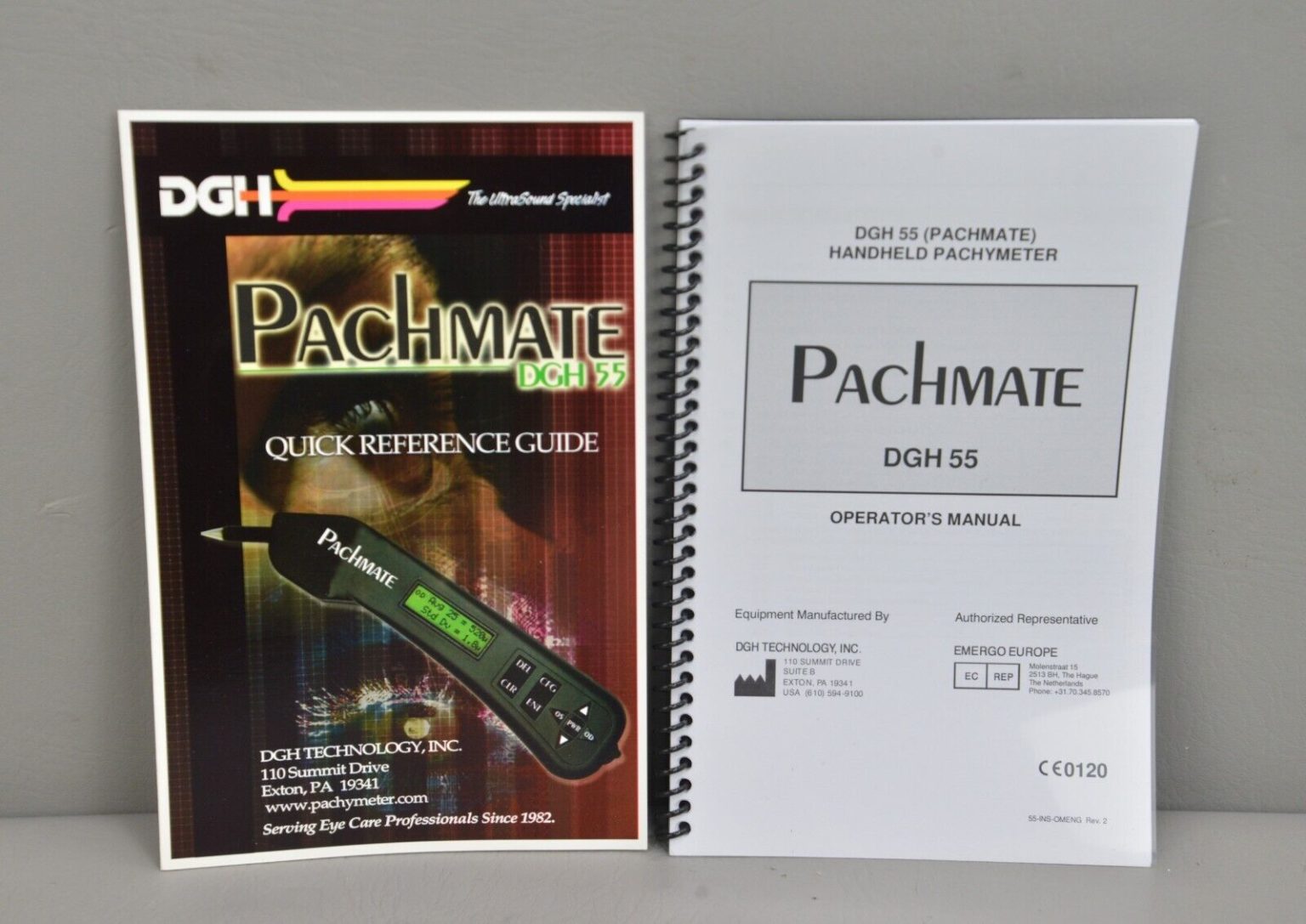 DGH Technology DGH 55 Pachmate Digital Ultrasonic Pachymeter w/ CalBox & Case – Rhino Trade LLC