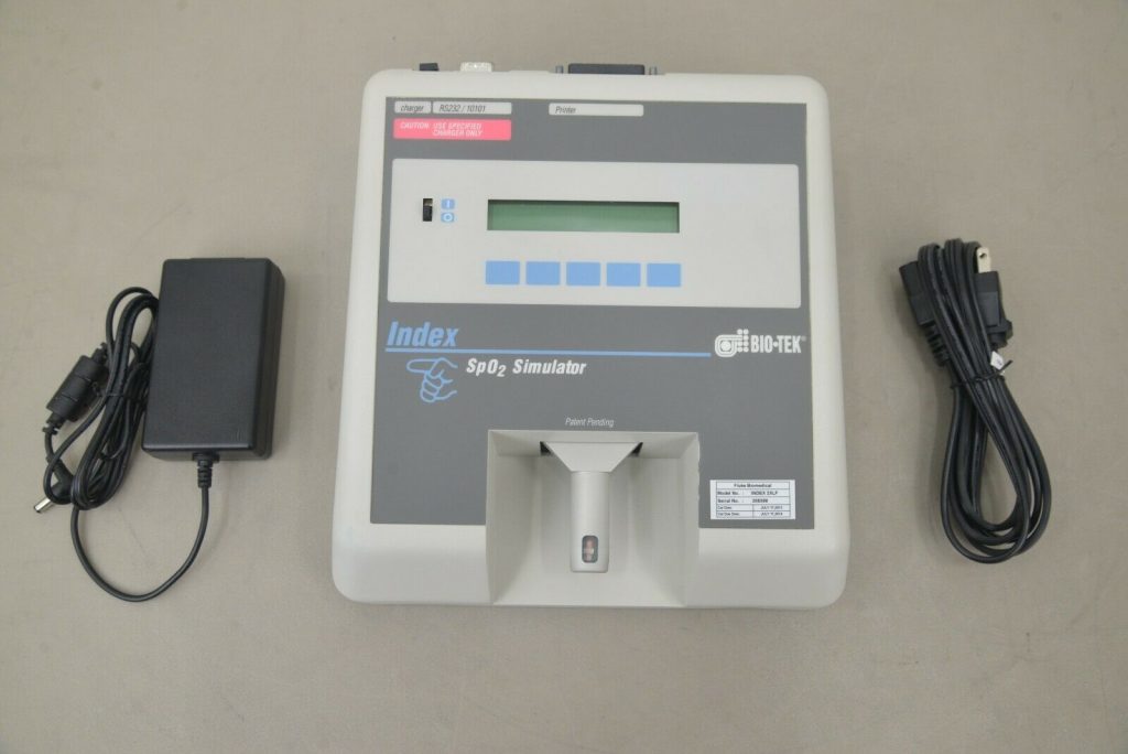 Fluke Biomedical Bio-Tek Index 2XLF Version 3.00 SpO2 Simulator (19454 ...