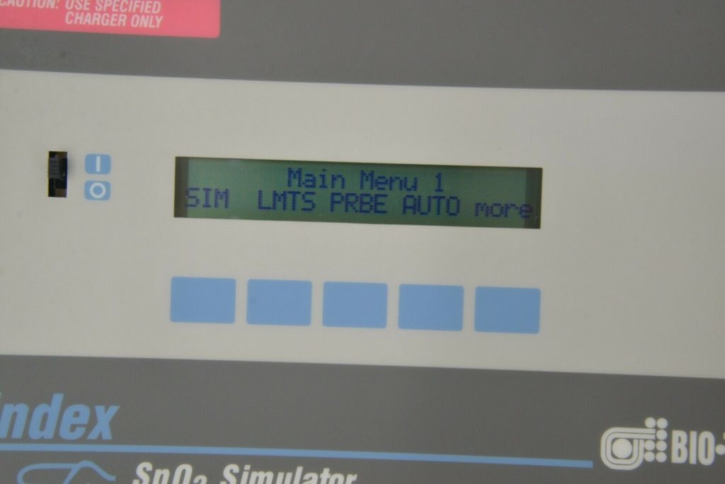 Fluke Biomedical Bio-Tek Index 2XLF Version 3.00 SpO2 Simulator (19454 ...
