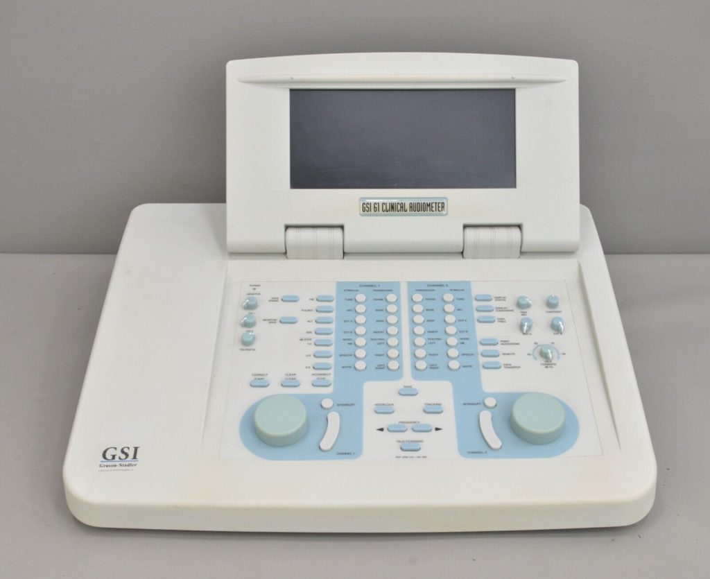 Grason Stadler GSI 61 Diagnostic Clinical Audiometer 2 Channel REF 1761 ...