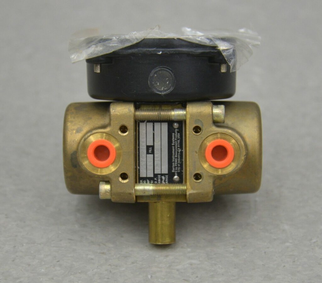 ITT Barton 226 Differential Pressure Gauge Indicator 500PSI – Rhino ...
