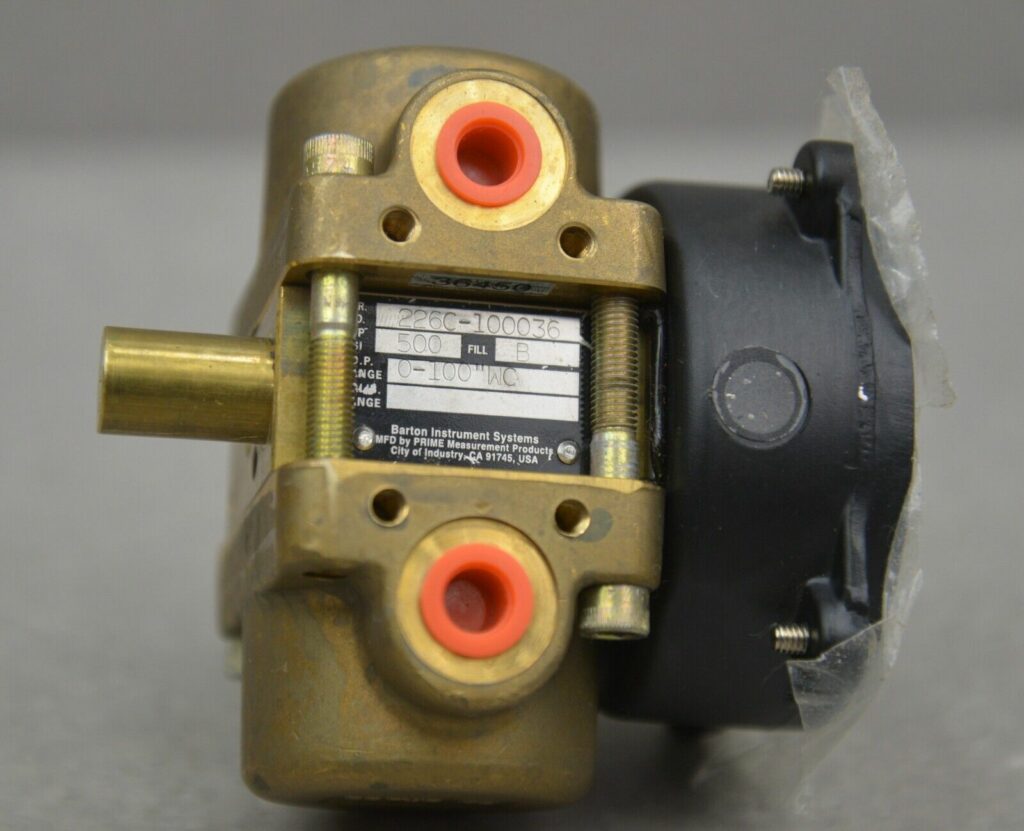 ITT Barton 226 Differential Pressure Gauge Indicator 500PSI – Rhino ...