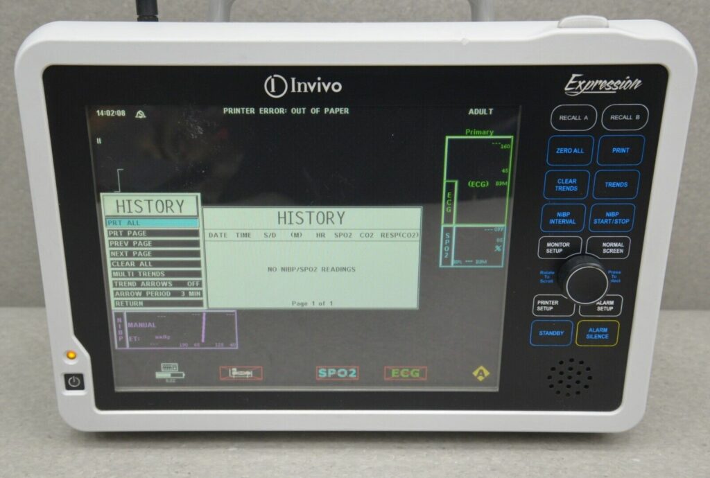 Invivo Expression 865214 MRI Patient Monitor – Rhino Trade LLC