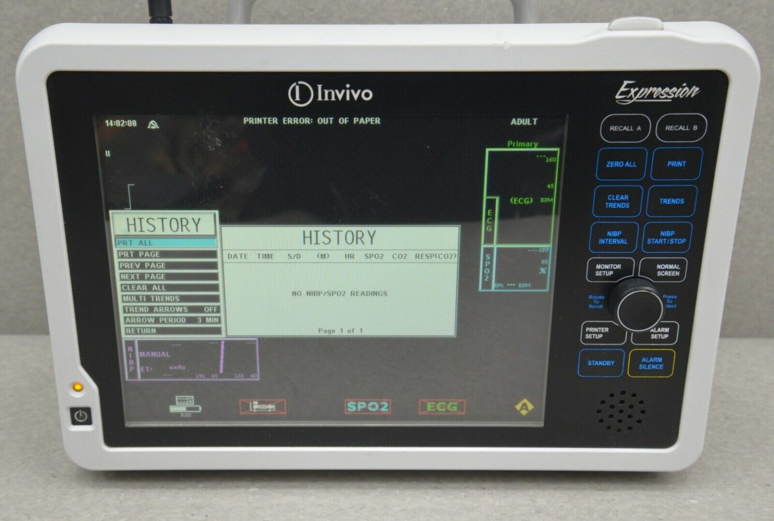 Invivo Expression 865214 MRI Patient Monitor – Rhino Trade LLC