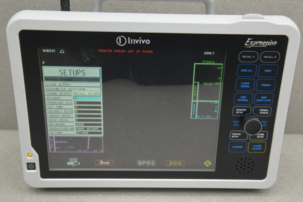 Invivo Expression 865214 MRI Patient Monitor – Rhino Trade LLC