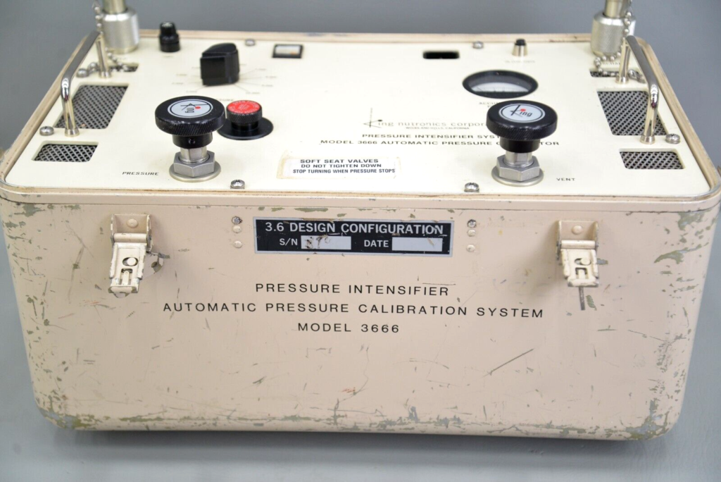 King Nutronics 3666 Automatic Pressure Calibration Intensifier System ...