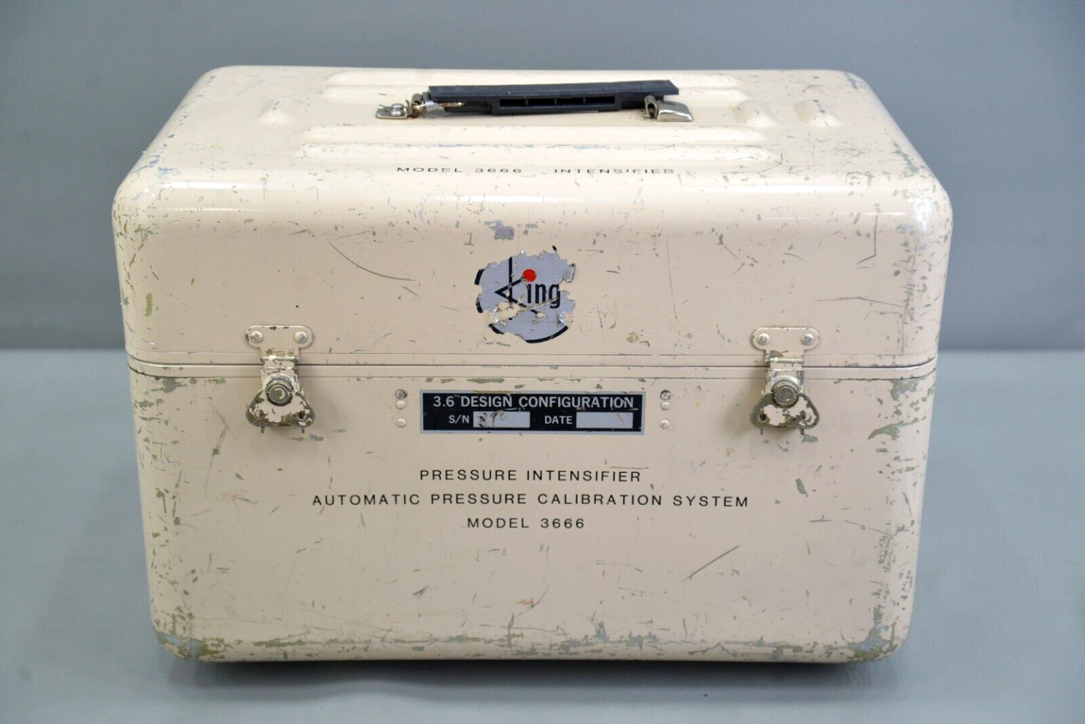 King Nutronics 3666 Automatic Pressure Calibration Intensifier System ...