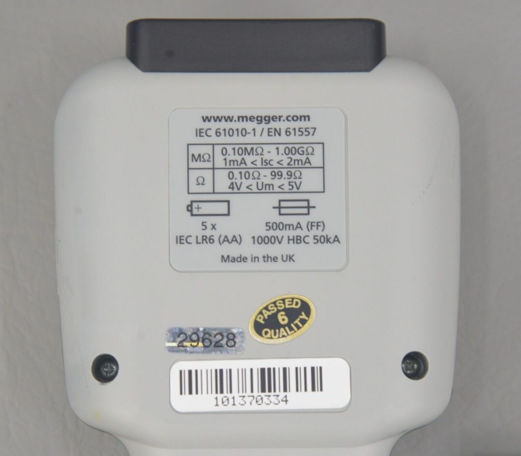 Megger MIT410 Industrial Series Digital Insulation Resistance Tester w ...