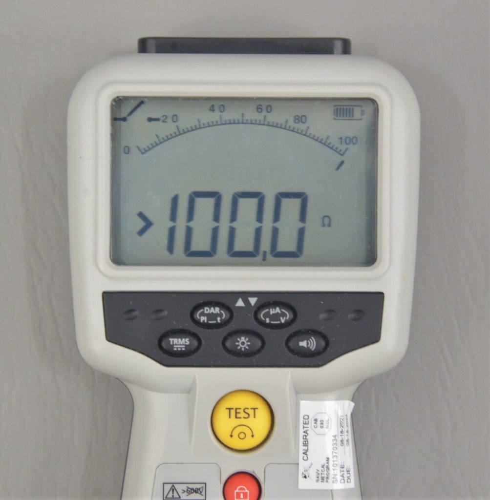 Megger MIT410 Industrial Series Digital Insulation Resistance Tester w ...