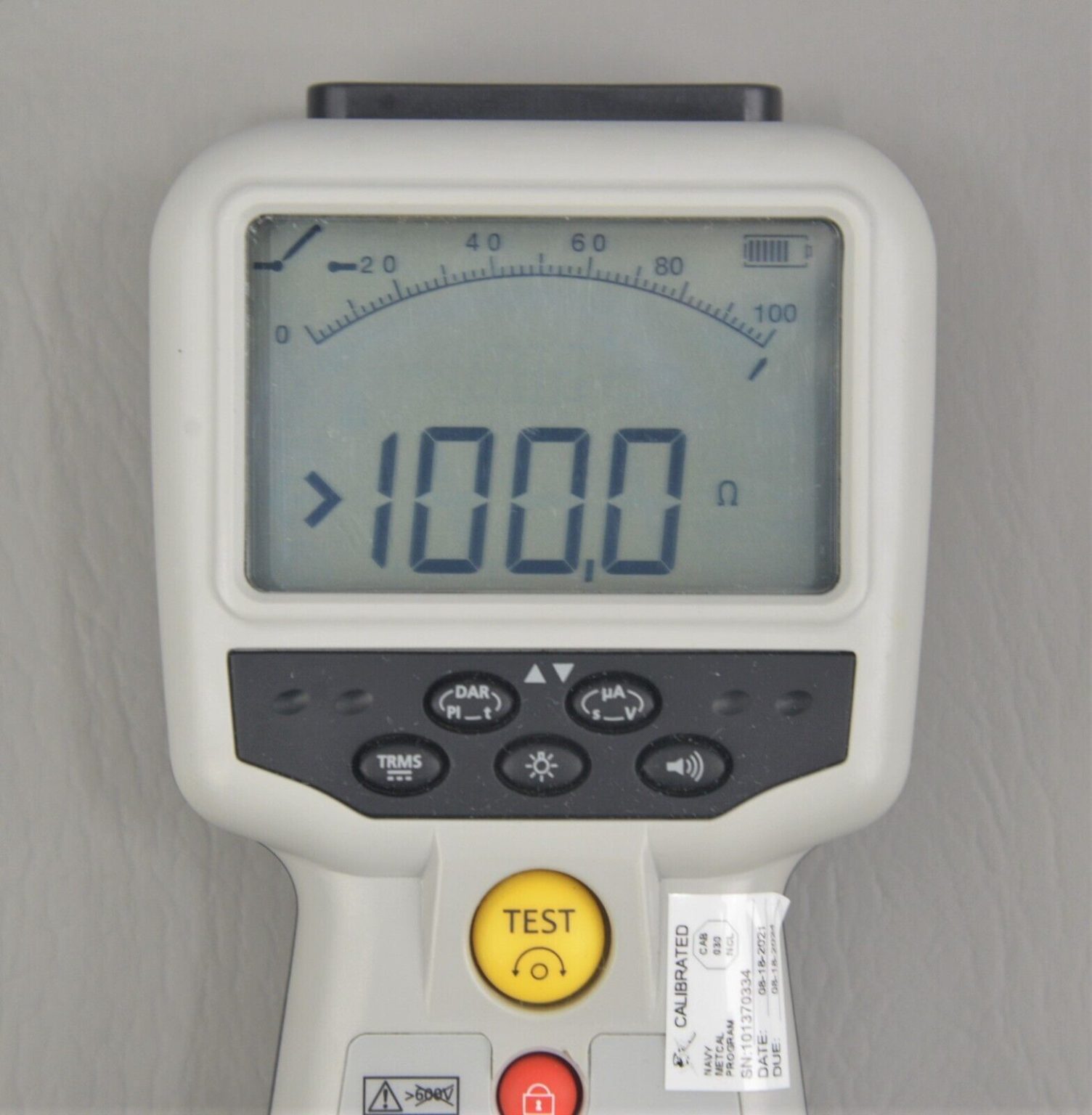Megger MIT410 Industrial Series Digital Insulation Resistance Tester w ...