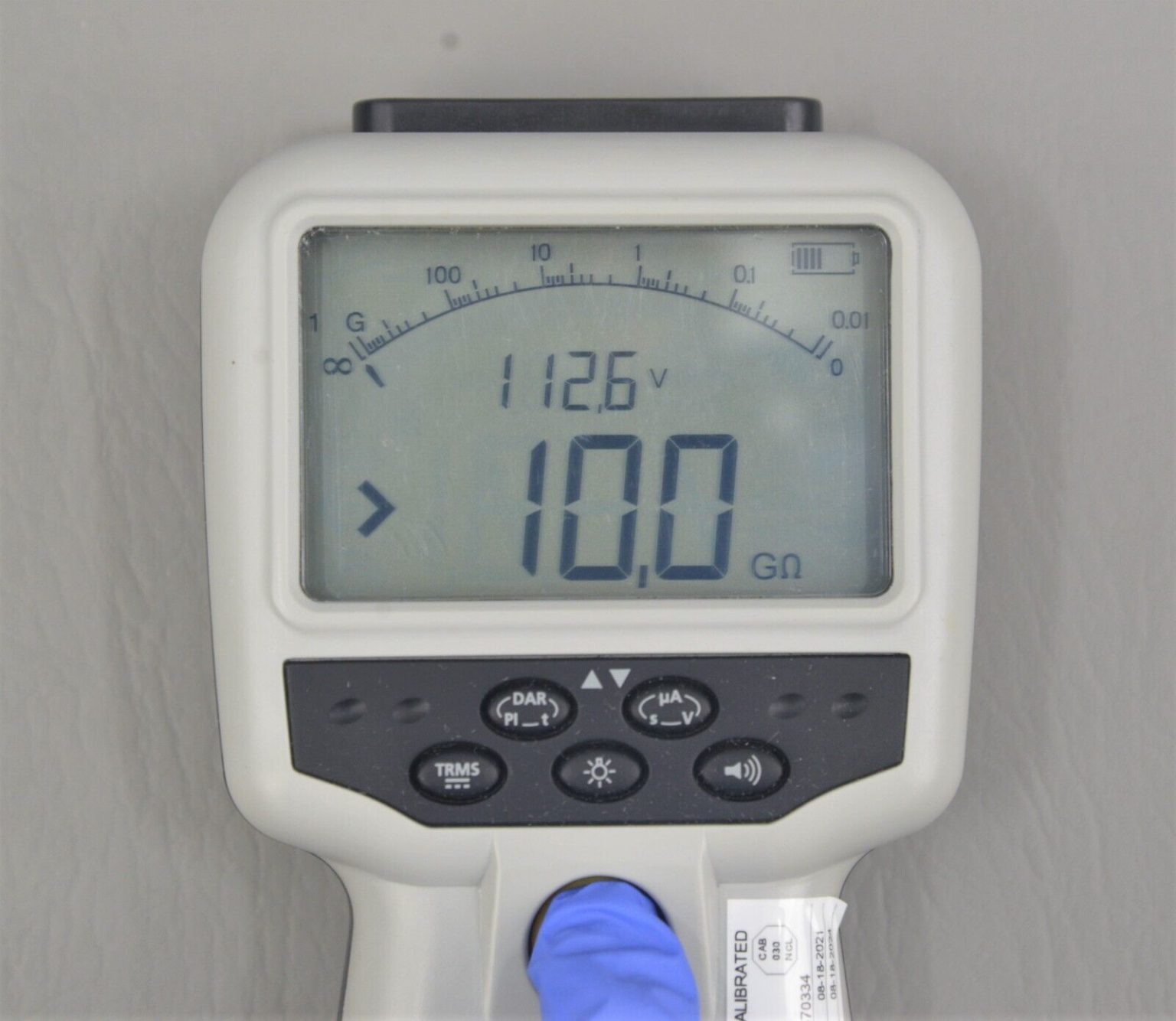 Megger MIT410 Industrial Series Digital Insulation Resistance Tester w ...