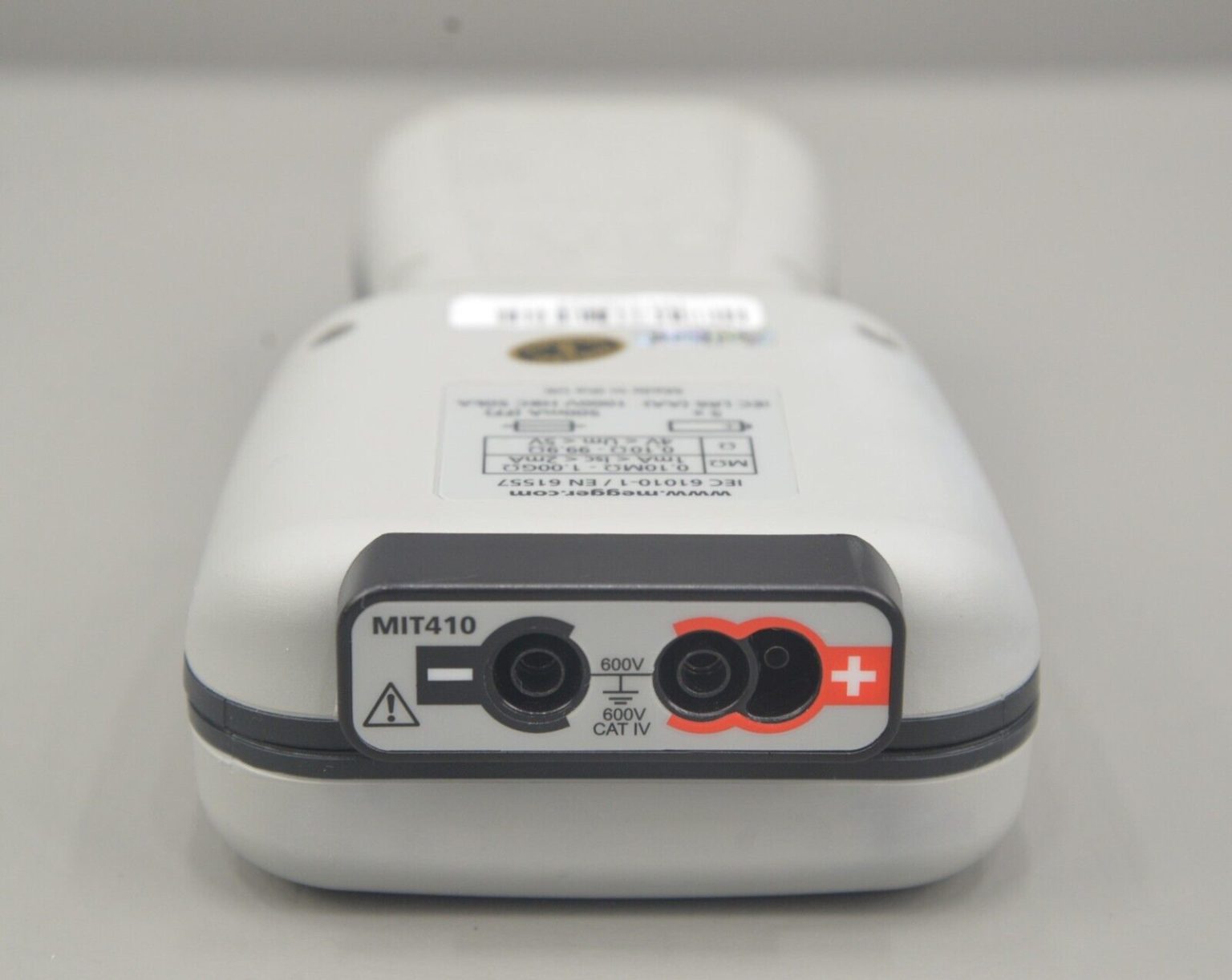 Megger MIT410 Industrial Series Digital Insulation Resistance Tester w ...