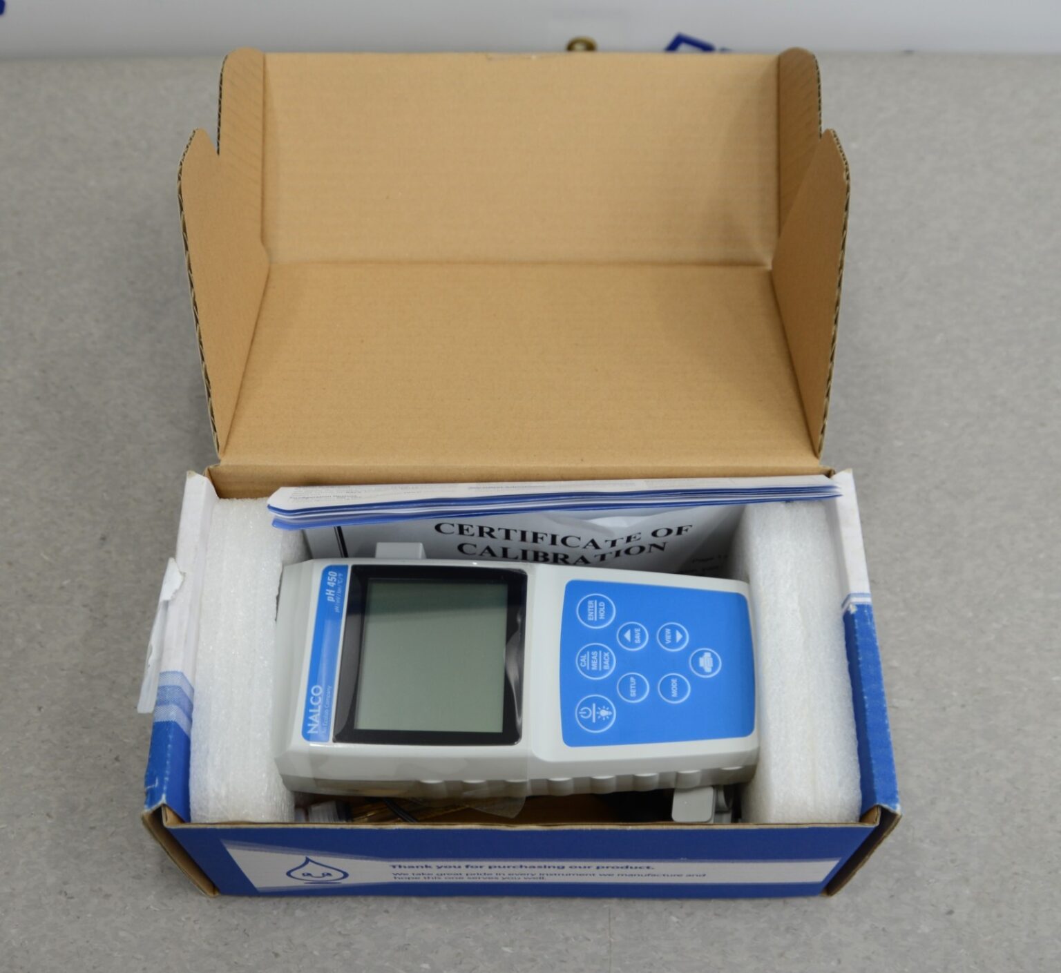 Nalco pH 450 Waterproof Handheld Water Analysis Meter – Rhino Trade LLC