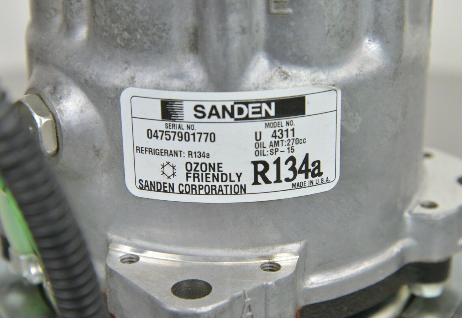 New Sanden R134a AC Compressor Model U4311 – Rhino Trade LLC