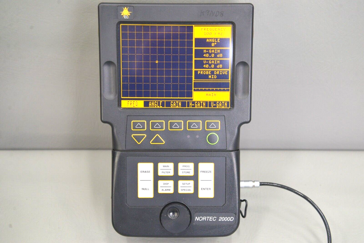 Olympus Staveley Nortec 2000D NDT Eddy Current Flaw Detector with Case ...
