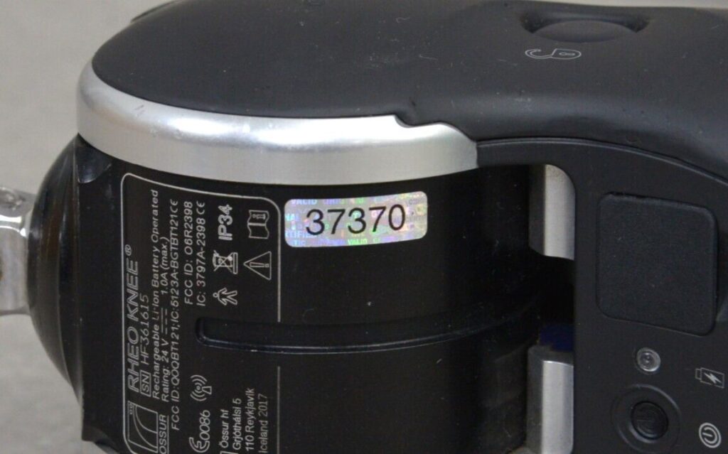 Ossur Rheo Knee XC Microprocessor Prosthetic Knee 2017 – Rhino Trade LLC