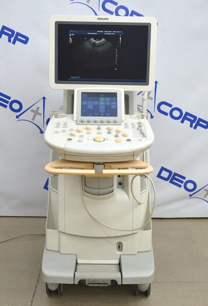 Philips iU22 Ultrasound System 8500-0064 W/ Philips C10-3v Broadband ...