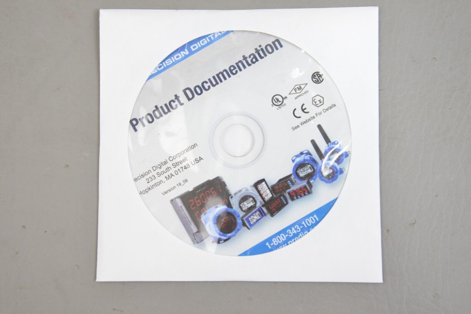 Precision Digital ProVu PD6000-6R5 1/8 DIN Process Digital Panel Meter ...