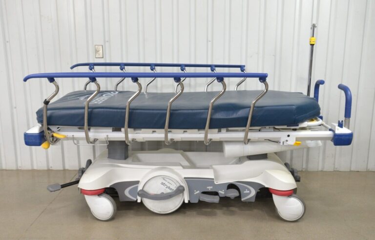 Stryker 1115 Big Wheel Prime Series Hospital Stretcher W/ Mattress ...