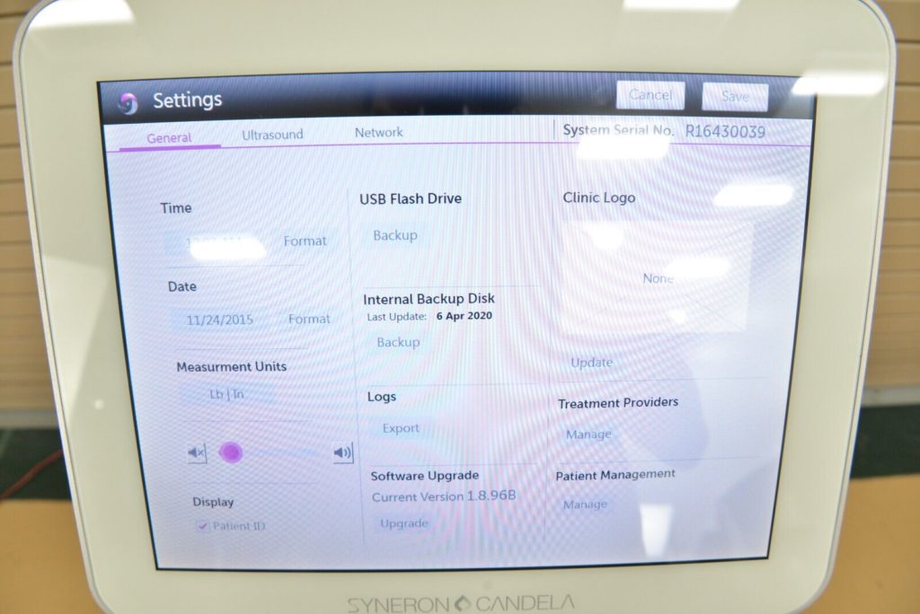 Syneron Candela UltraShape Power Ultrasound Fat Reduction Body ...