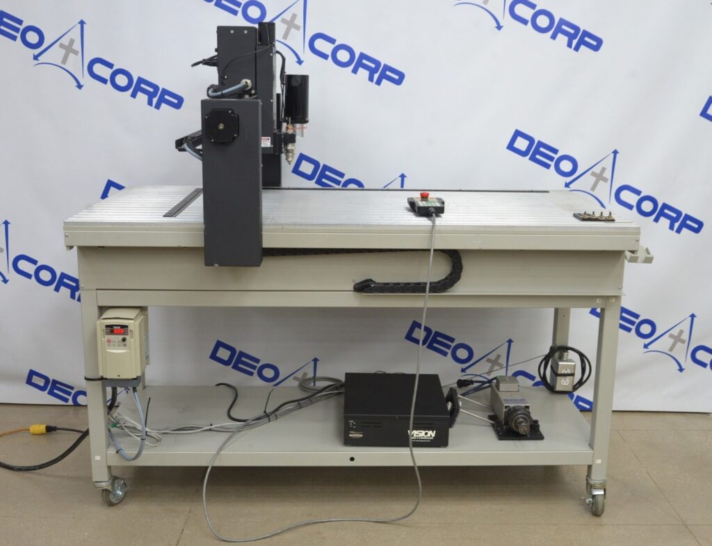 Vision Engraving 2550 CNC Router / Engraver System & ELTE Motor TMPE3 ...
