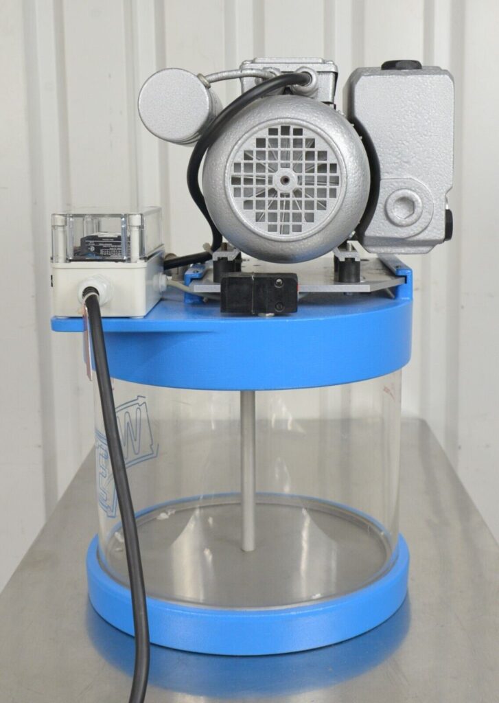 WITTE KC 0016 D Vacuum Pump Unit W/ Workstation & Vacuum Storage ...