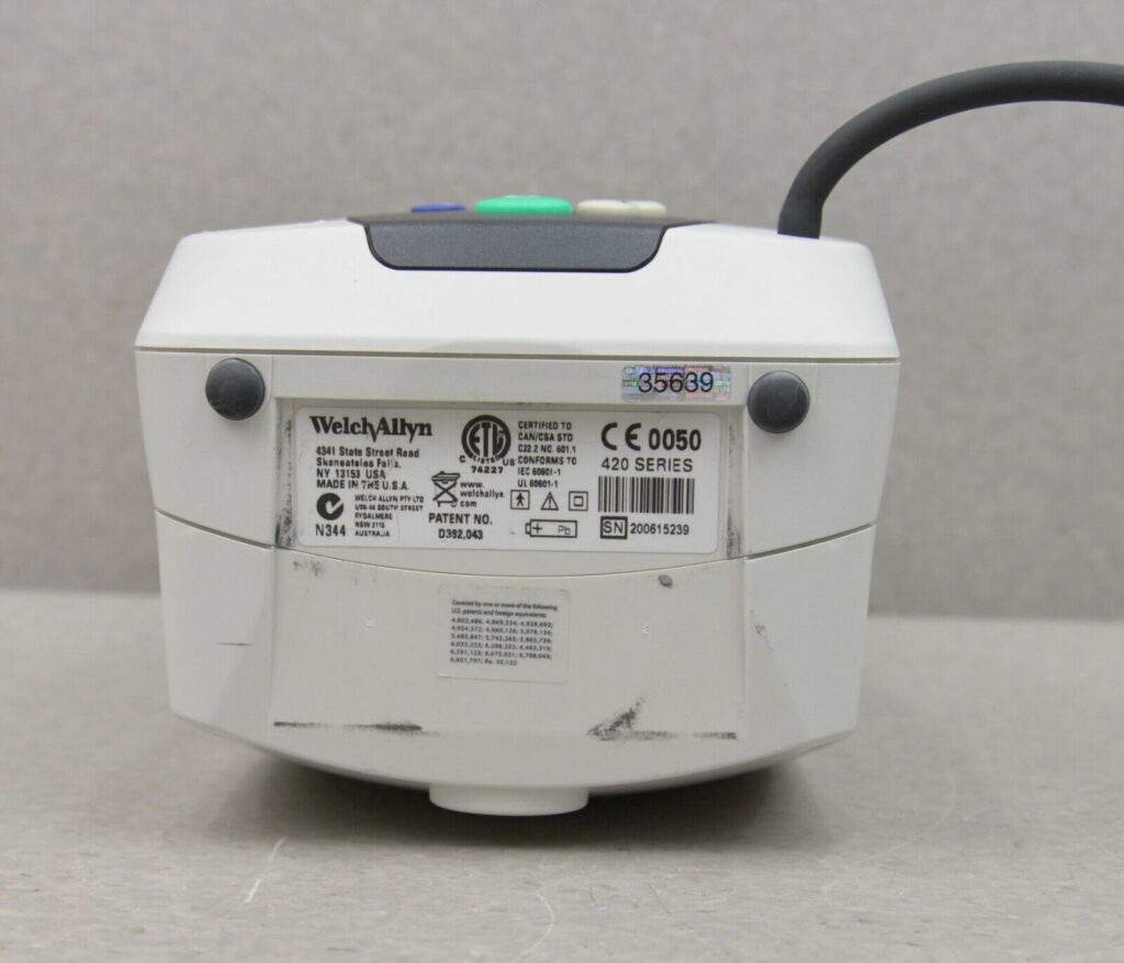 Welch Allyn 420 Series Spot Vital Signs Monitor W/ Temp, NiBP ...