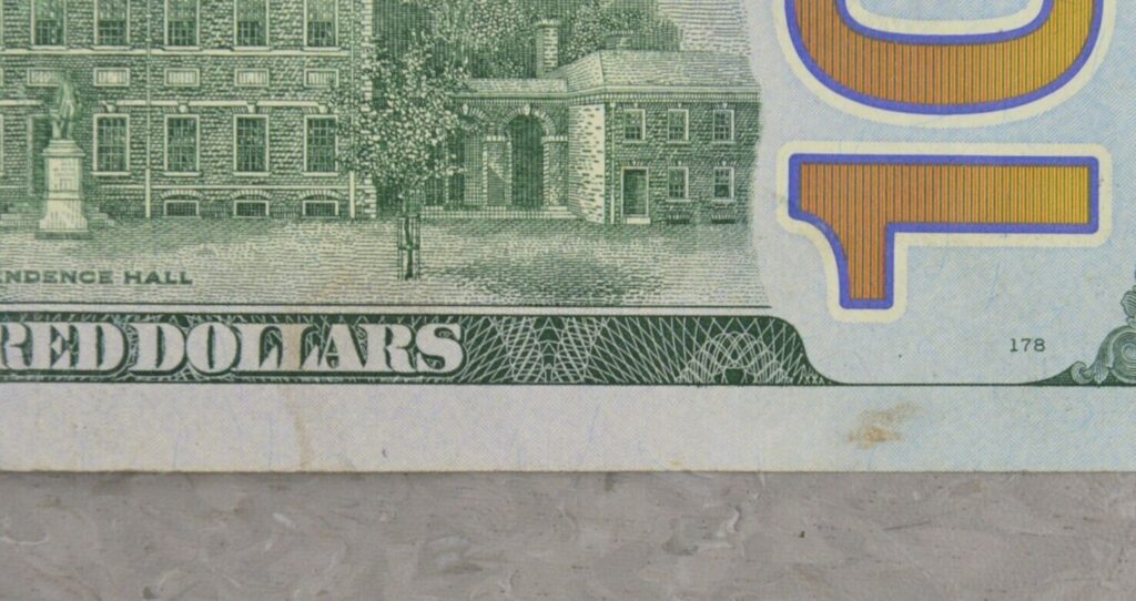 100 Dollar Bill Star Note Series 2013 Very Cool Serial Number ...