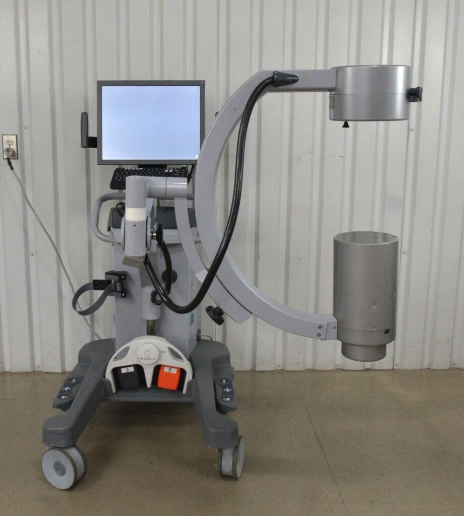 2009 OrthoScan FD Mini C-Arm X-Ray System 1000-0004 W/ Foot Switch ...