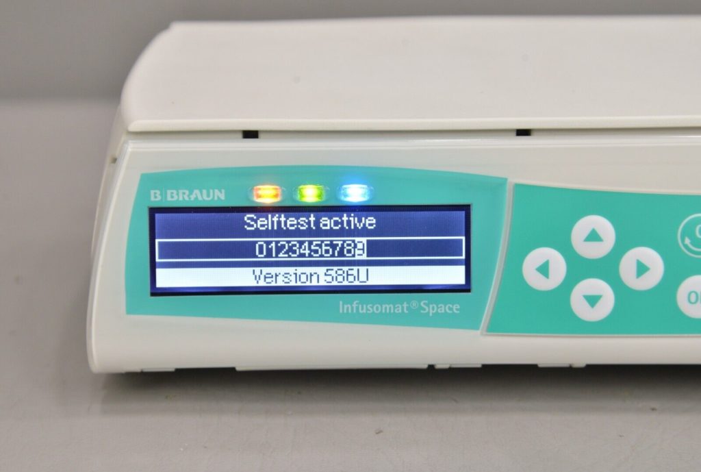 B. Braun Infusomat Space Pump Type 8713052U Without Power Supply ...