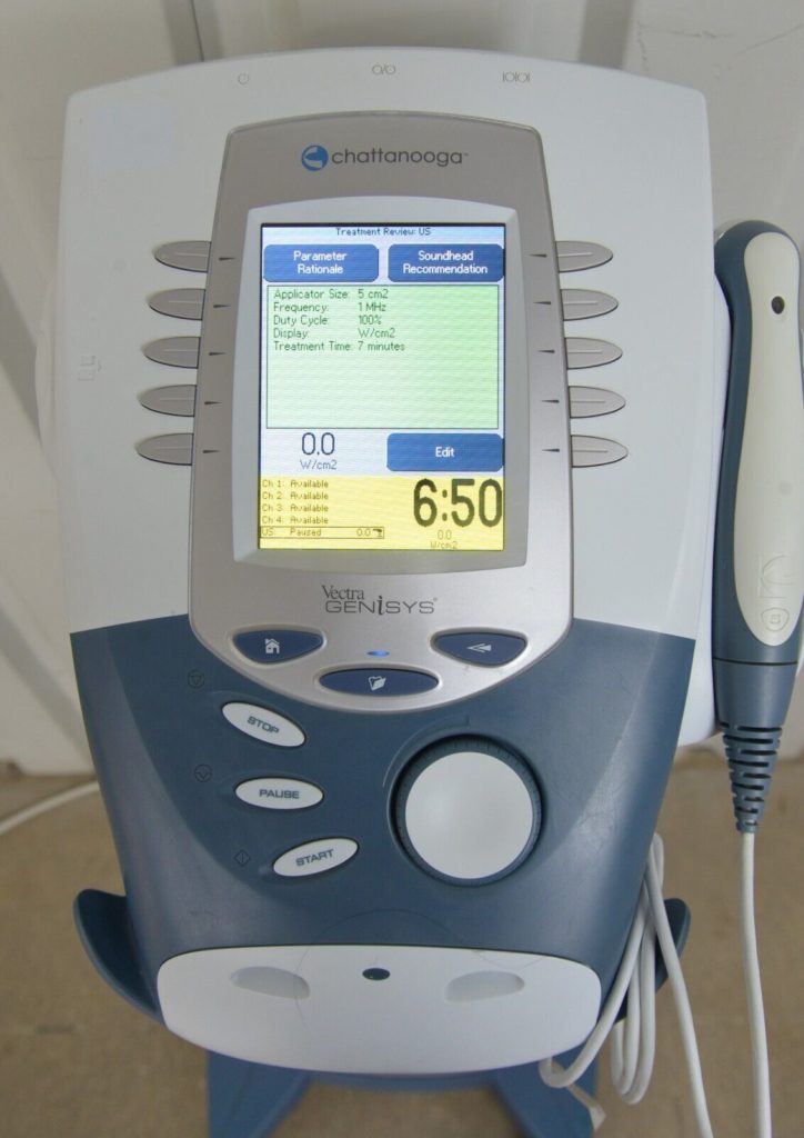 Chattanooga Vectra Genisys 2872 4-Channel Ultrasound Combination ...